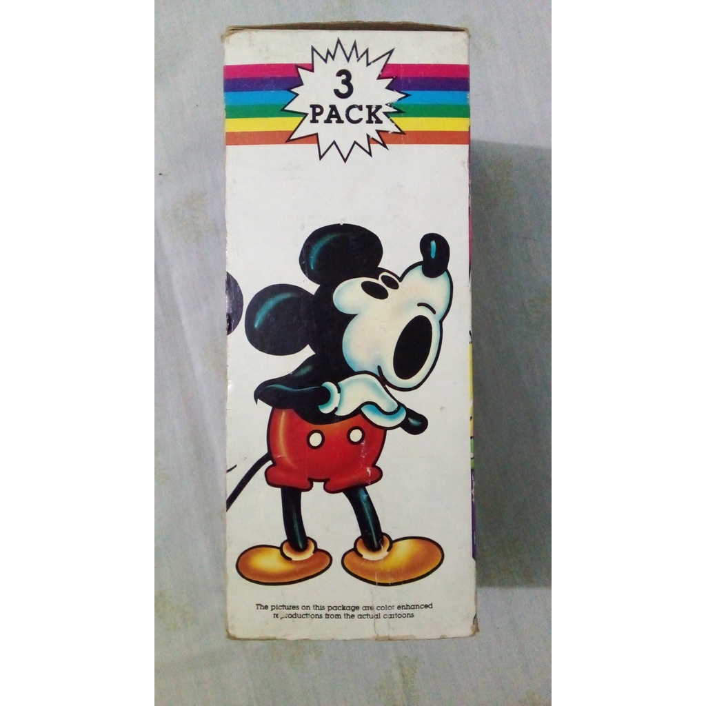 Fita Vhs Kid Pics - Mickey, Seven Dwarfs - 2 Fitas - Imp. Em Inglês ...