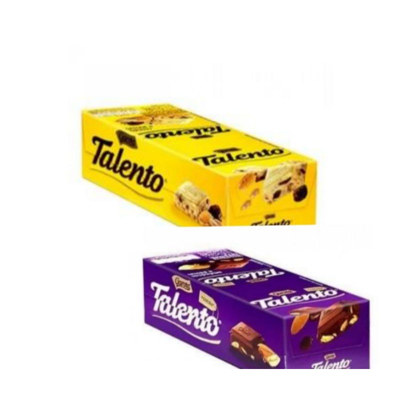 chocolate Mini talento Garoto c/15x25g - kit c/2 caixas | Shopee Brasil