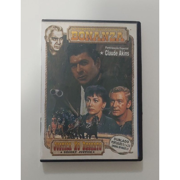 Dvd - Bonanza - Justiça no Deserto - Desert Justice (Original) | Shopee ...