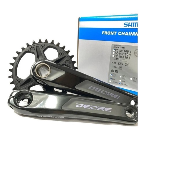 Pedivela Deore Shimano Fc-m6100 32d 175mm Int 12v - Original | Shopee Brasil