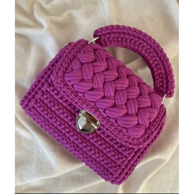 Bolsa Aurora - bolsa em crochê fio de malha premium | Shopee Brasil Bolsa Aurora - bolsa em crochê fio de malha premium | Shopee Brasil