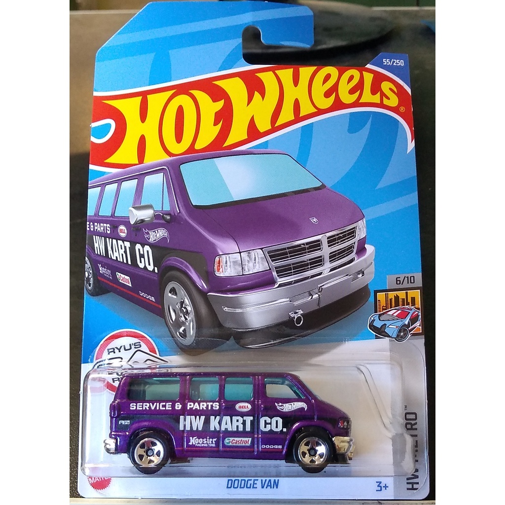 HOT WHEELS Dodge Van 2022(HW METRO) | Shopee Brasil