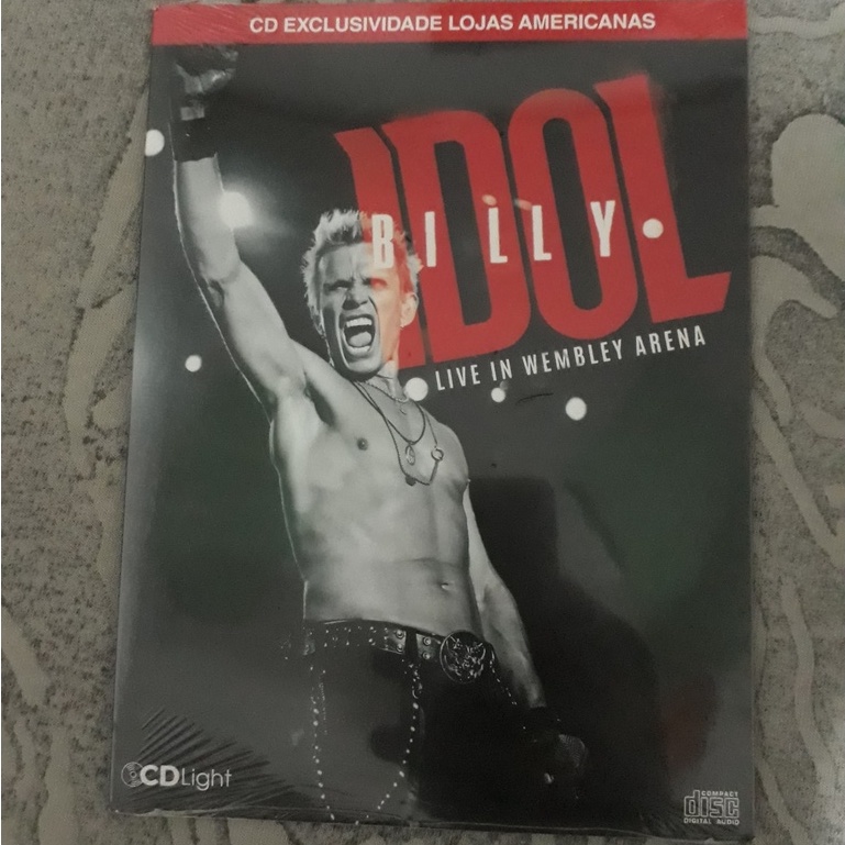 CD LIGHT BILLY IDOL LIVE IN WEMBLEY ARENA - LACRADO | Shopee Brasil