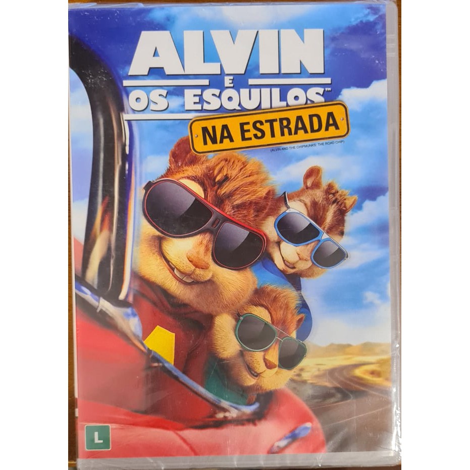 Dvd original do filme alvin e os Esquilos na estrada (Lacrado) | Shopee ...