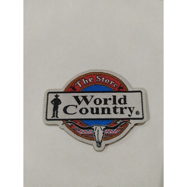 ADESIVO PARA CHAPÉU PATCH BRAND TEAM WORLD COUNTRY | Shopee Brasil