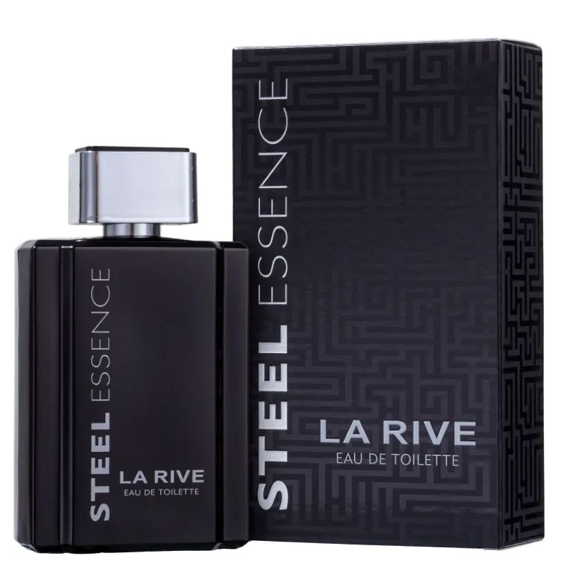 Perfume Steel Essence For Men La Rive 100 ml | Shopee Brasil