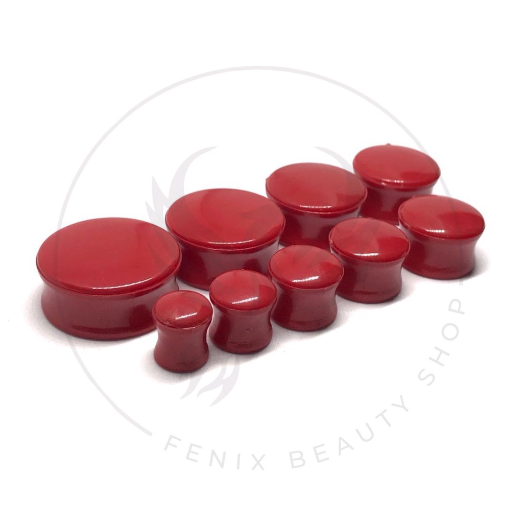 1 Alargador Expansor de Orelha em Acrílico Plug | Shopee Brasil