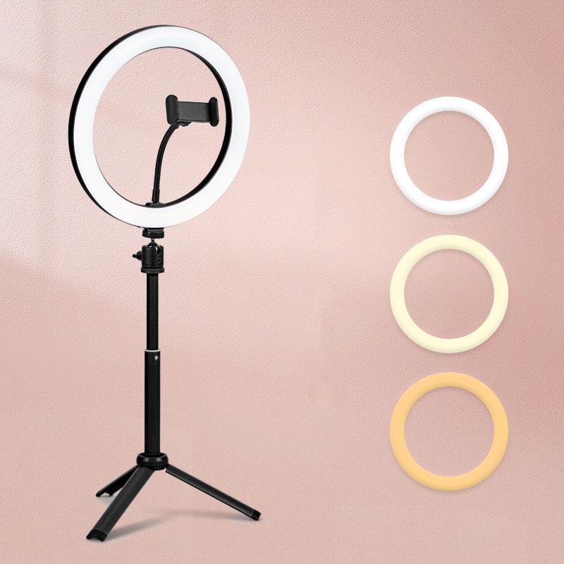 Ring Light 10 Polegadas com Suporte Ideal para Live | Shopee Brasil