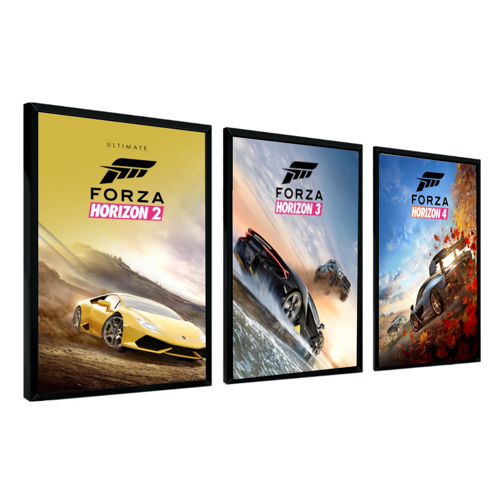 Quadro Decorativo Poster Coleção Xbox Forza Horizom Franquia | Shopee ...
