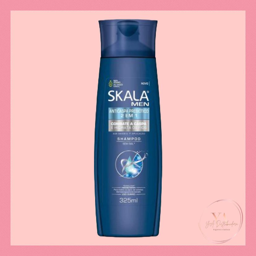 Shampoo Skala Men Anticaspa 2 em 1 com 325ml | Shopee Brasil