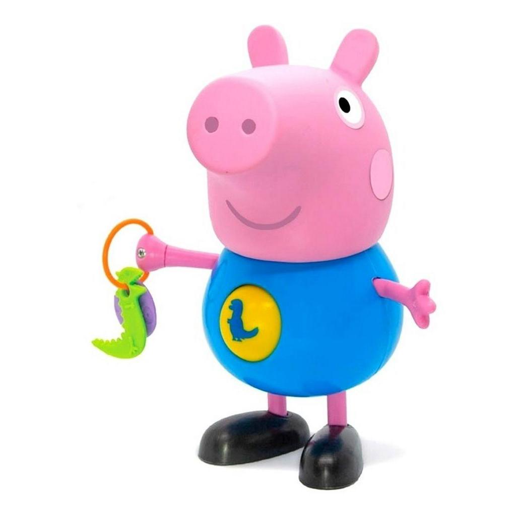 Boneco George Peppa Pig Com Atividades Infantil - Elka | Shopee Brasil
