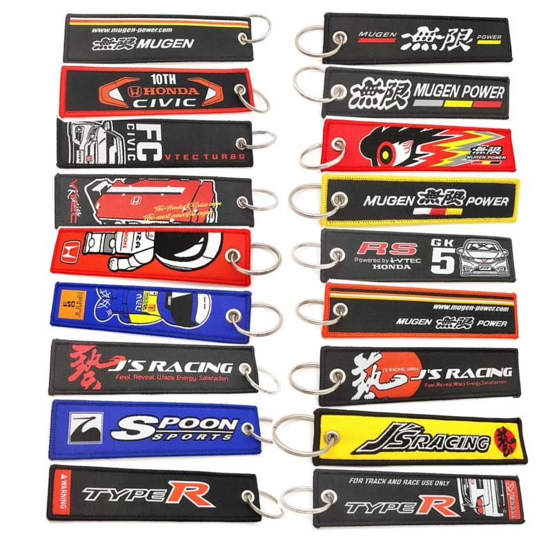 Chaveiro Mugen Car Keychain Js De Corrida Bordados De Modificação ...