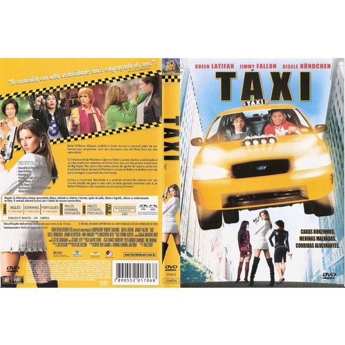 DVD Original Taxi (Queen Latifah, Jimmy Fallow e Gisele Bundchen ...