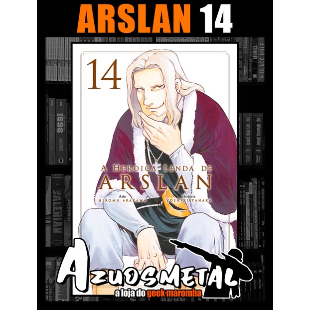 A Heróica Lenda de Arslan - Vol. 14 [Mangá: JBC] | Shopee Brasil
