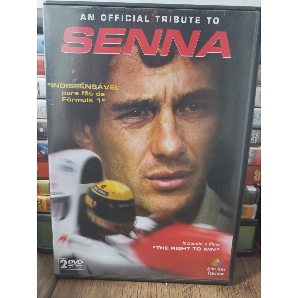 Dvd An Official Tribete To Senna - Dvd Duplo | Shopee Brasil