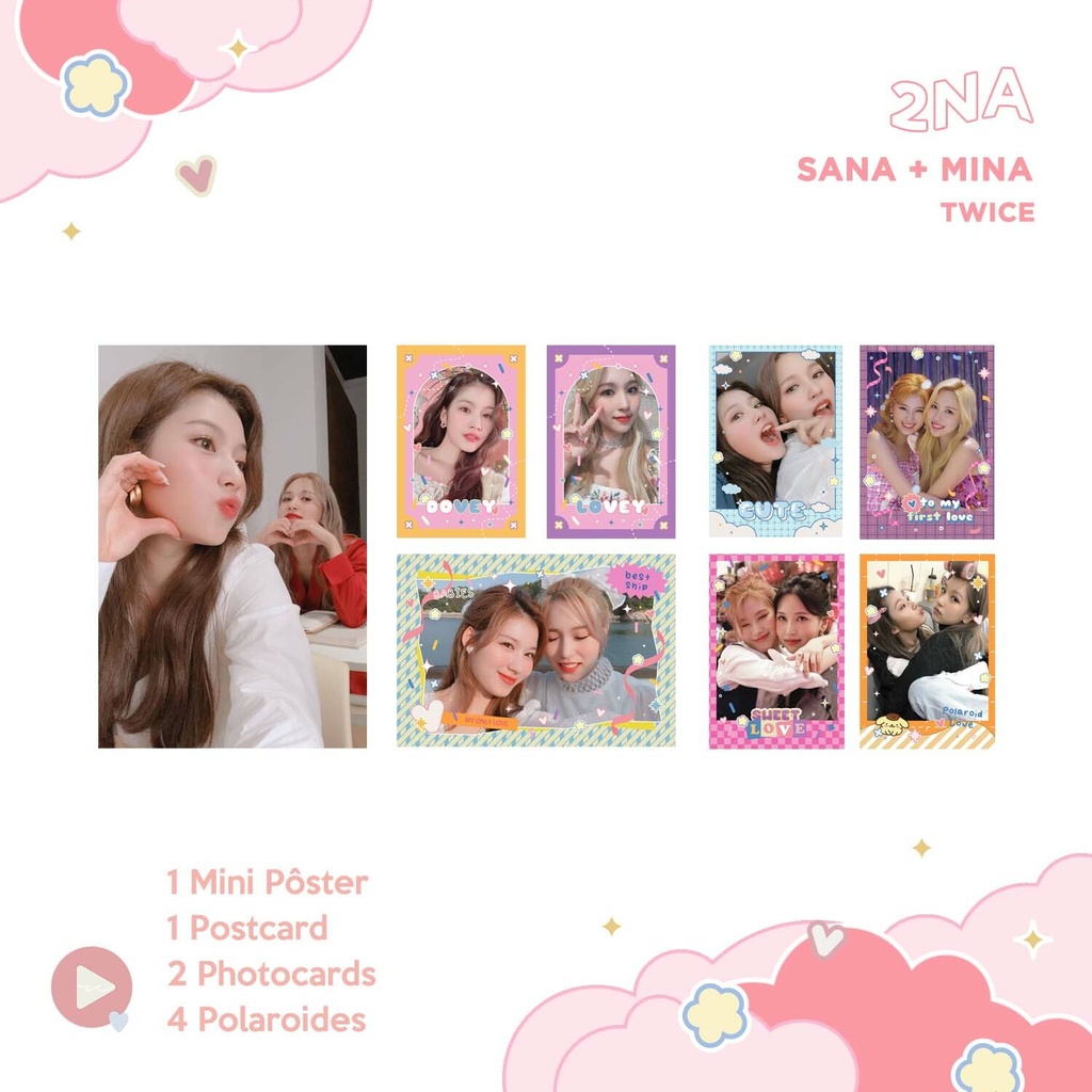 Kit 2NA (Sana + Mina) - Twice | Shopee Brasil