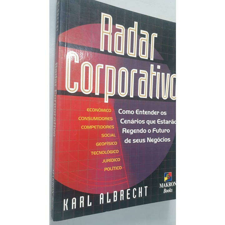 Livro Radar Corporativo por Karl Albrecht - Makron Books (2000 ...