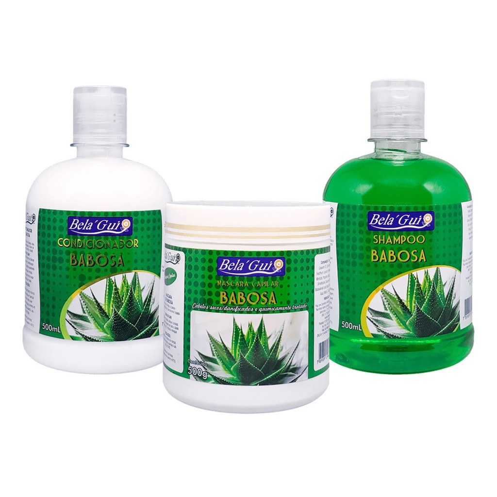 Kit Capilar Babosa Bela Gui | Shopee Brasil
