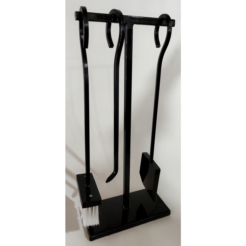Kit lareira 3 peças base retangular | Shopee Brasil