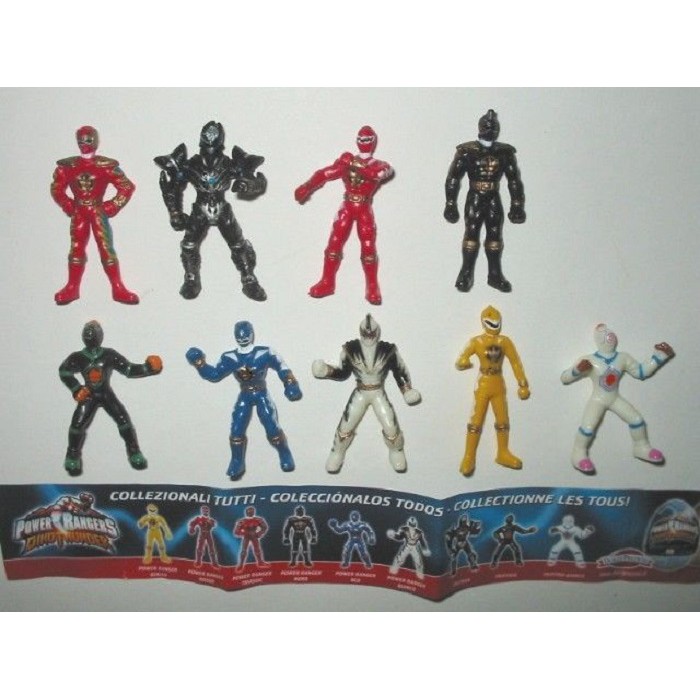 Kinder - POWER RANGERS - DOLCI PREZIOSI | Shopee Brasil