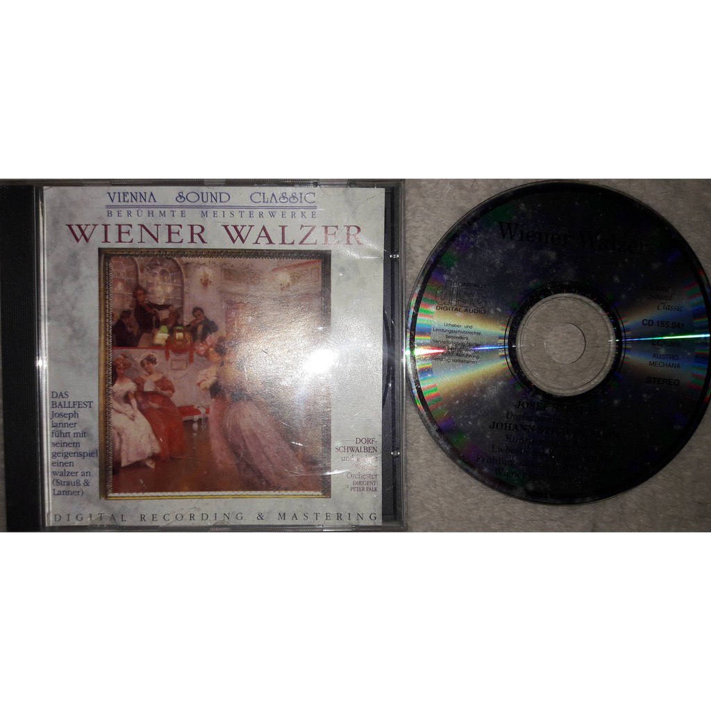 CD ORIGINAL WIENER WALZER – BERUHMTE MEISTERWERKE (IMPORTADO) | Shopee ...