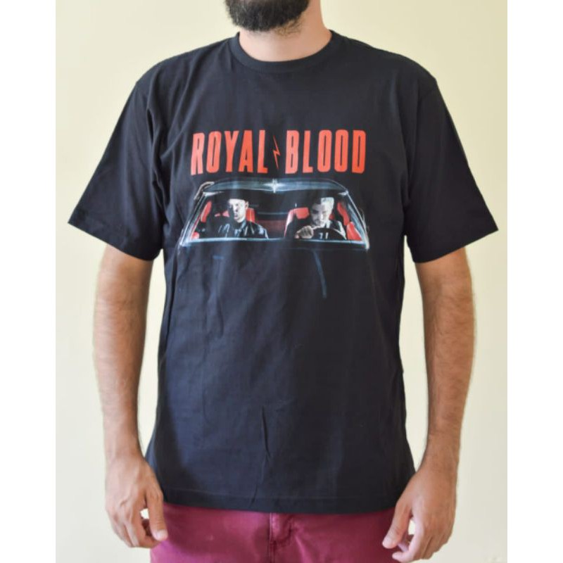 Camiseta OFICIAL Royal Blood | Shopee Brasil
