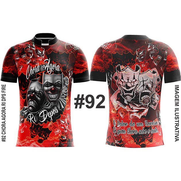Camisa Camiseta De Quebrada Peita De Time Favela Chave 92 | Shopee Brasil
