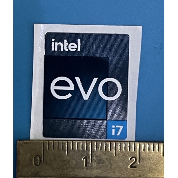 Adesivo logotipo Intel Core i7 Evo 11/12 geração | Shopee Brasil