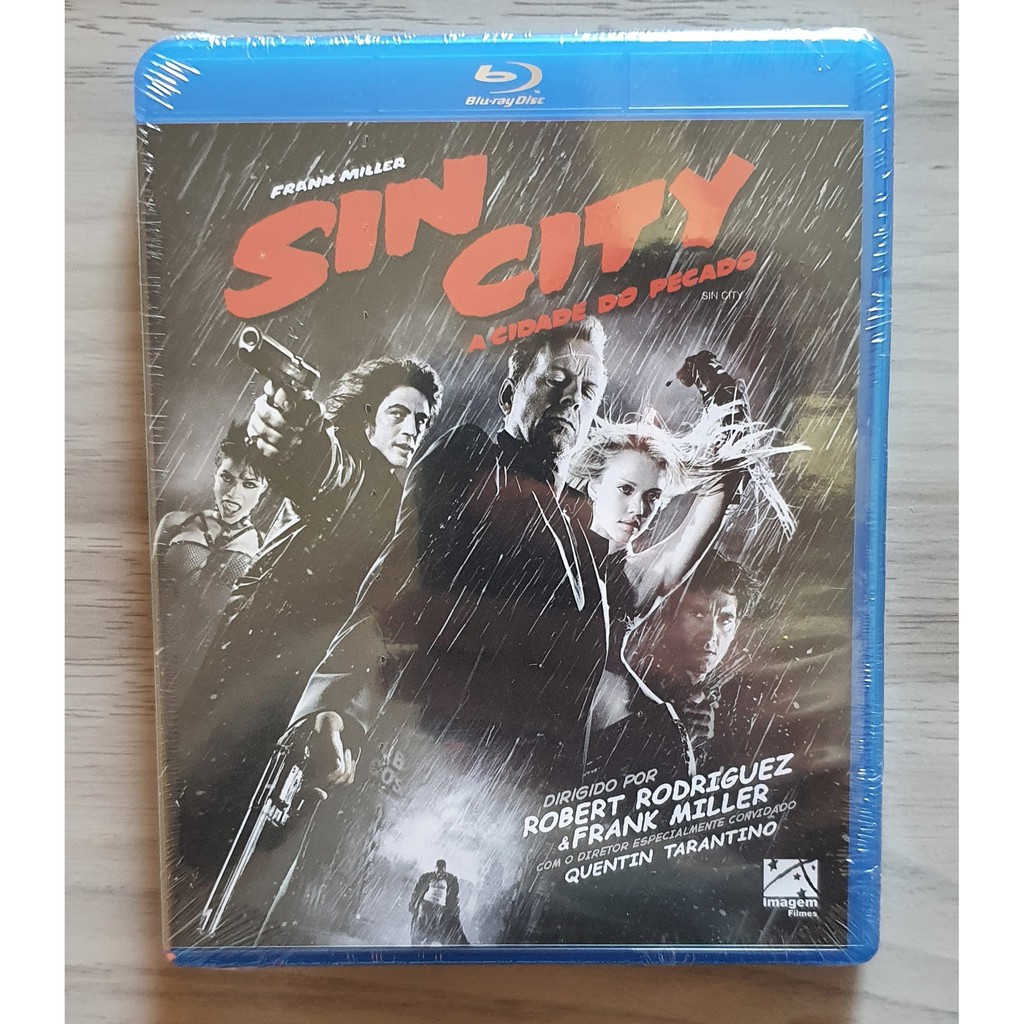 Blu-ray Sin City: A Cidade do Pecado - Frank Miller / Robert Rodriguez / Bruce Willis / Mickey ...