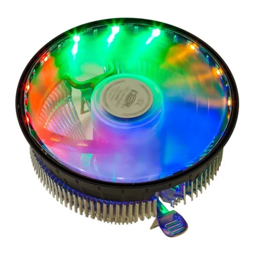 Cooler Fan para Processador Led Rgb Amd Intel LGA 775, 1150, 1155, 1156 ...