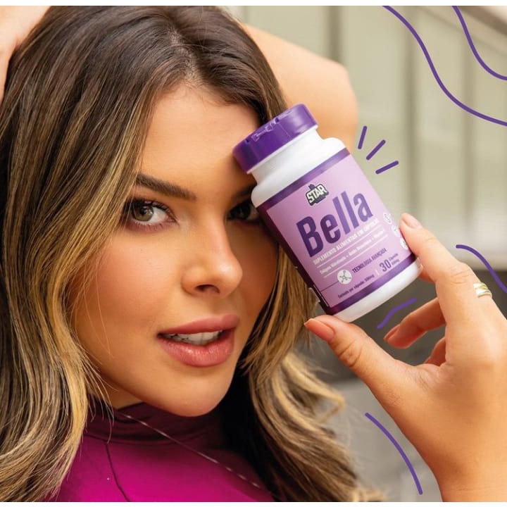 Bella caps (Com acido hialuronico) | Shopee Brasil