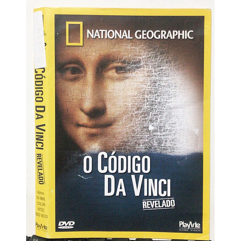 DVD O Código da Vinci - Revelado. Um documentário National Geographic. | Shopee Brasil