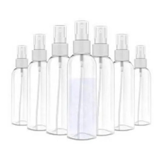 10 Frascos Pet 60 Ml Cilíndrico Válvula Spray transparente | Shopee Brasil