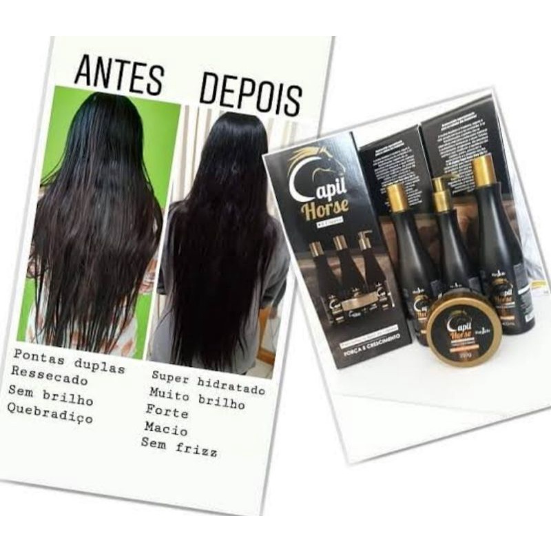 Kit Crescimento Capil Horse | Shopee Brasil
