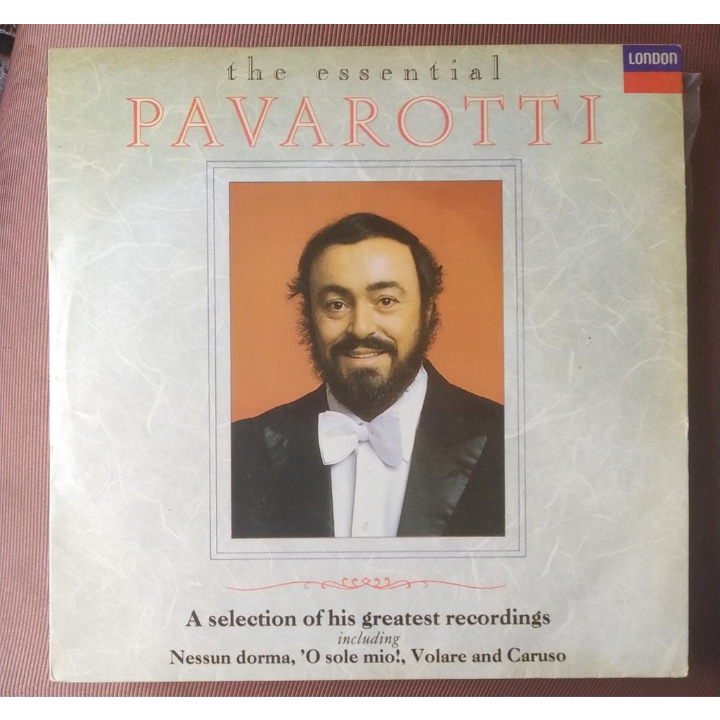 Lp - The Essential Pavarotti | Shopee Brasil
