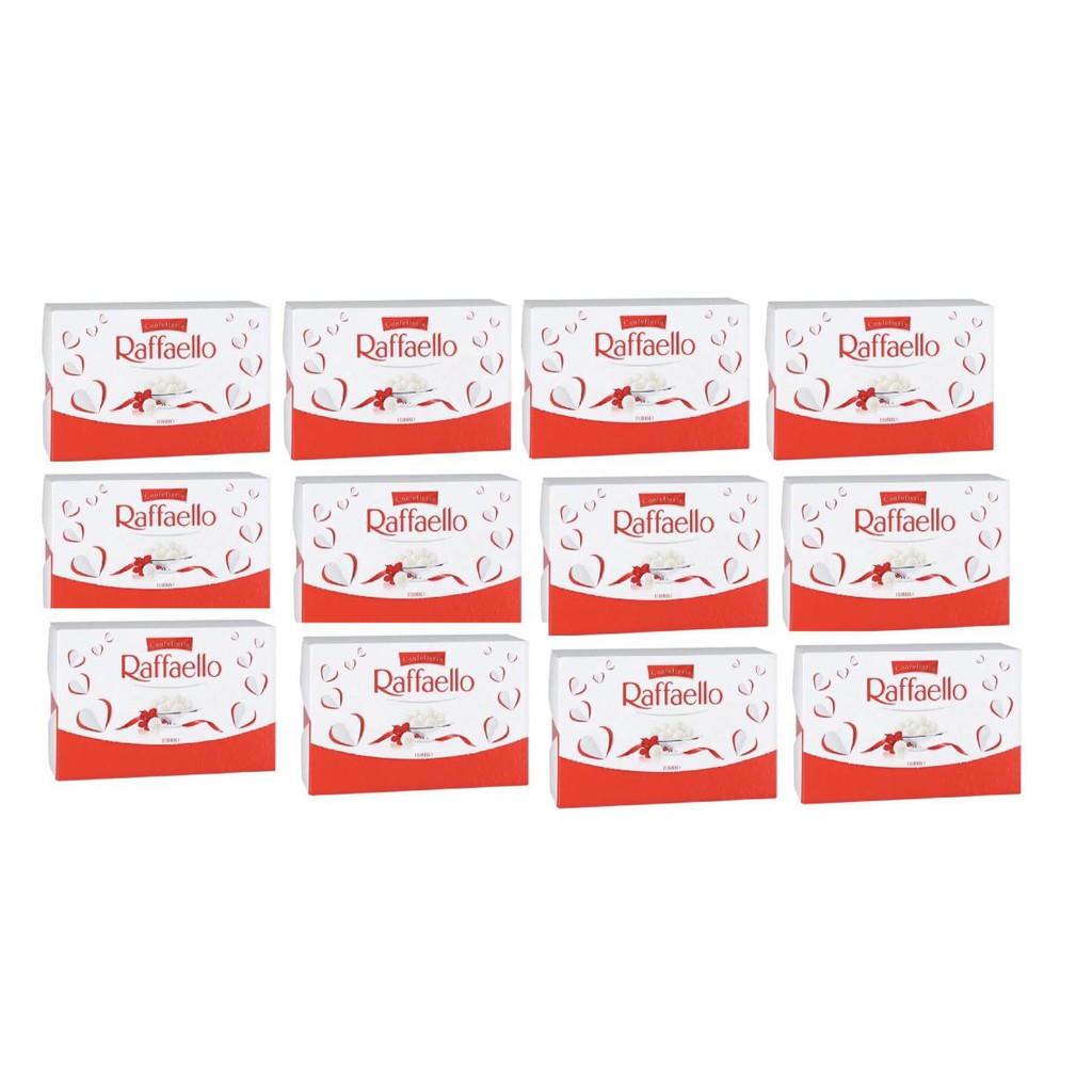 KIT 12 Bombom Raffaello 90g Caixa c/9 unidades- Ferrero Rocher | Shopee ...