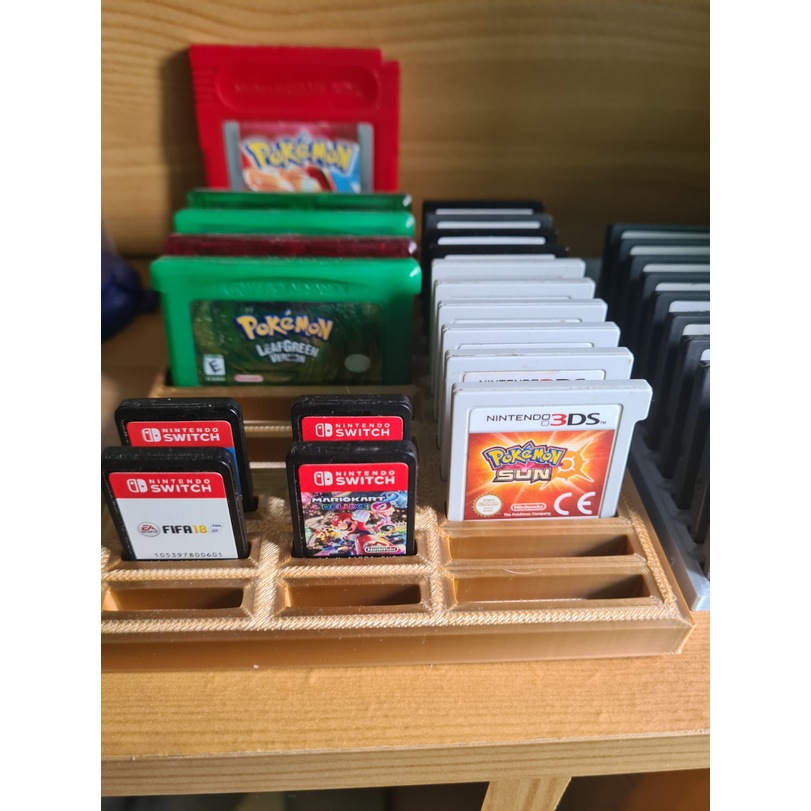 Suporte de fitas GB GBC GBA / Nintendo Switch / Nintendo Ds / 3ds | Shopee Brasil