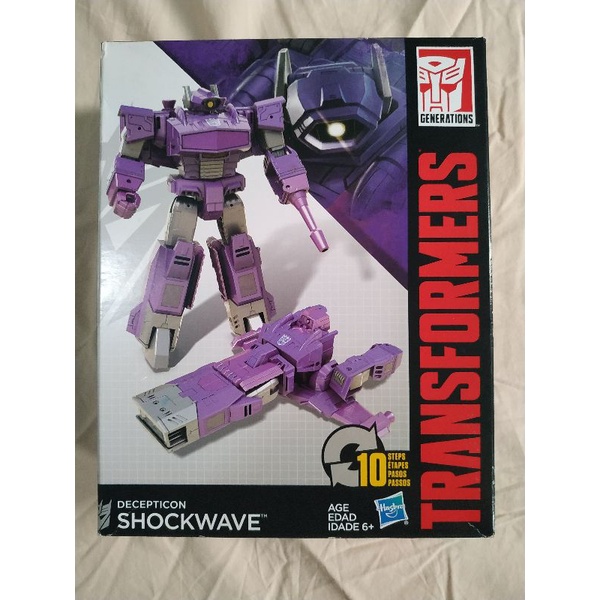 Figura Transformers Generations - Shockwave - Hasbro (4851) | Shopee Brasil