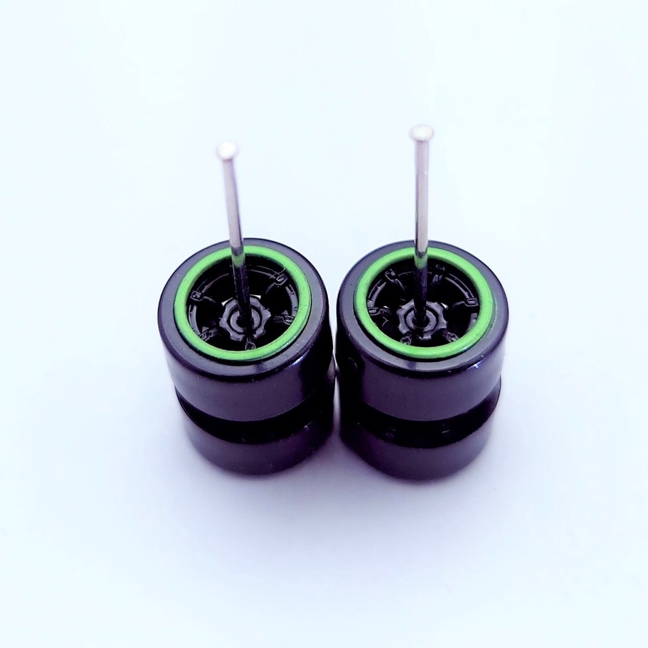 Mini Rodas Comold Linha verde 10mm escala 1:64 Hot Wheels | Shopee Brasil