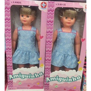 Boneca Amiguinha Estrela original 80 cm | Shopee Brasil