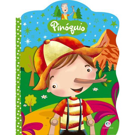 LIVRO INFANTIL PINOQUIO CAPA BRILHANTE | Shopee Brasil