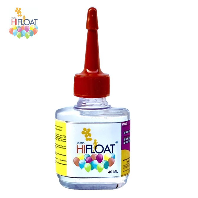 Gel para Balões Bexiga 40 ml HiFloat Original 2 unids | Shopee Brasil