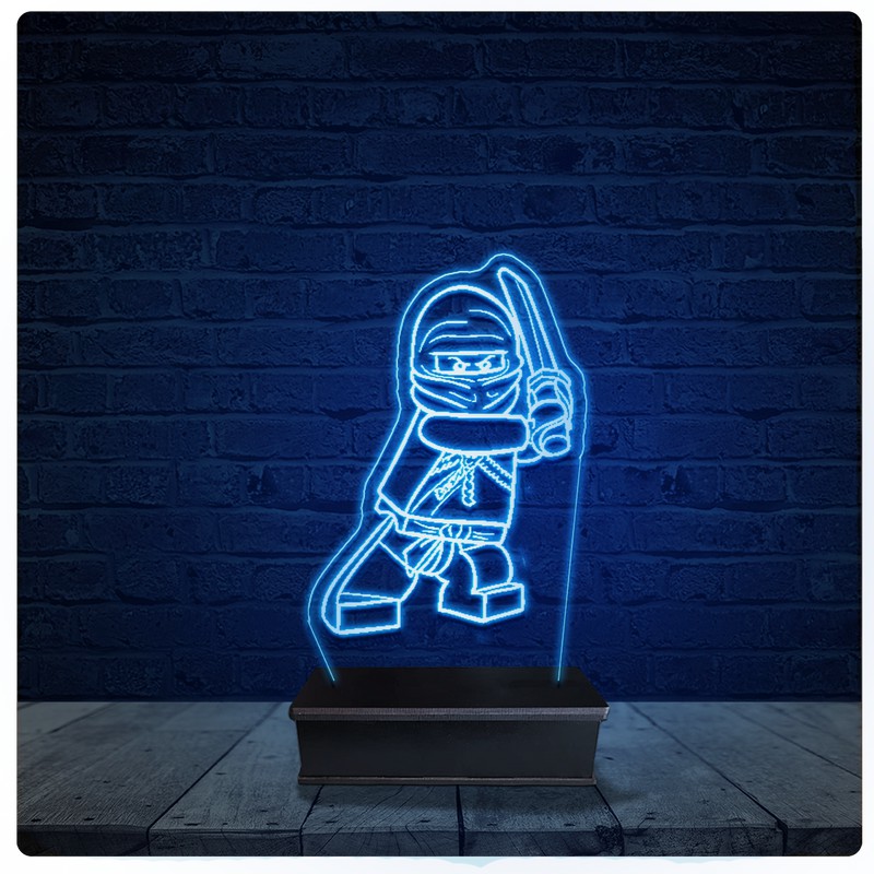Luminária Led Acrilico Abajur - Lego Ninjago | Shopee Brasil