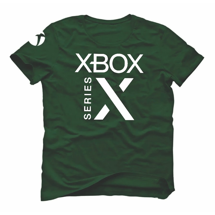 Camiseta Xbox One E Xbox Series X Logo | Shopee Brasil