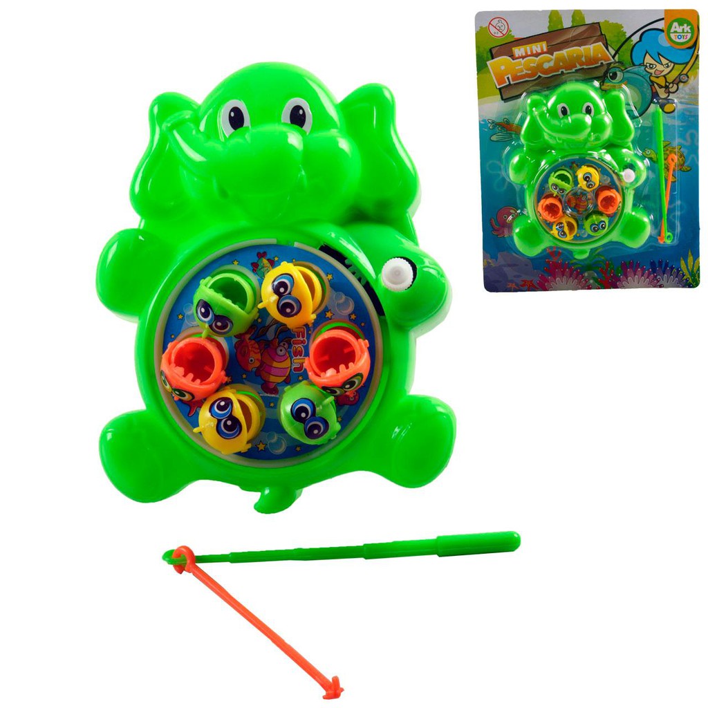 Pega Peixe de Plástico Formato Elefante Brinquedo Infantil Presente ...