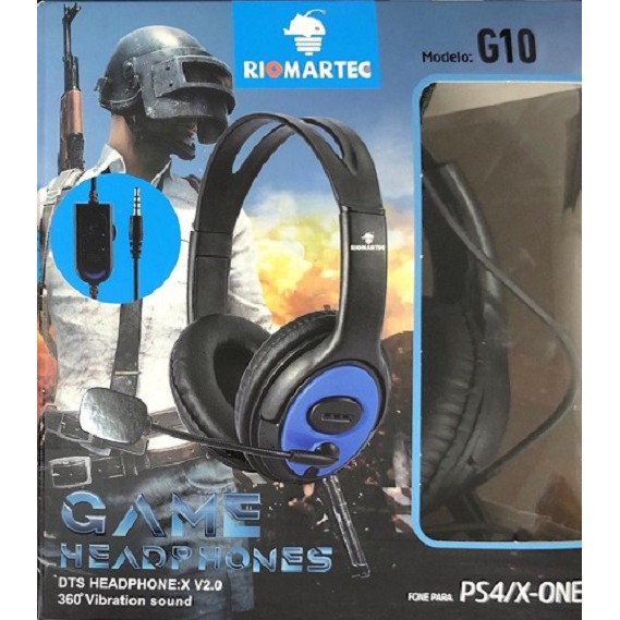 Fone De Ouvido Headset Gamer G10 | Shopee Brasil
