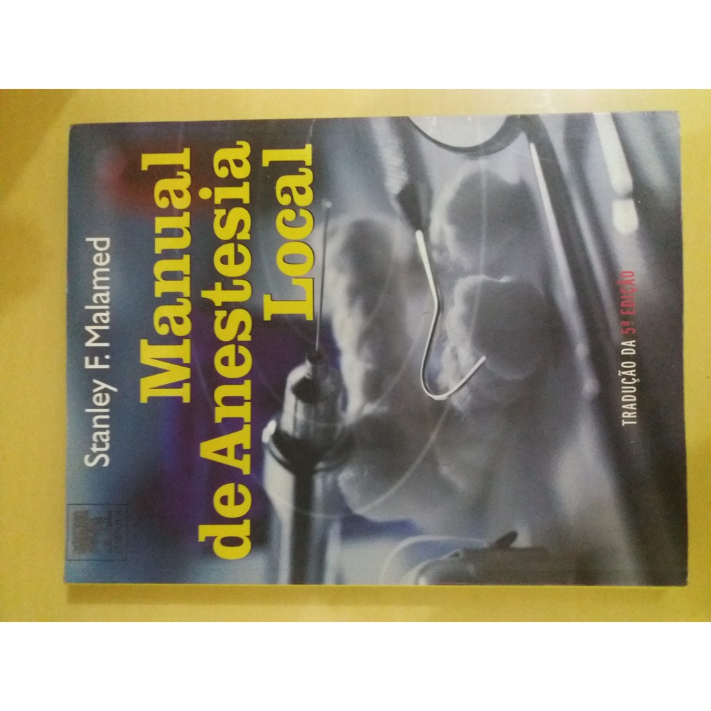 Livro Odontologia - Manual de Anestesia Local, Malamed | Shopee Brasil
