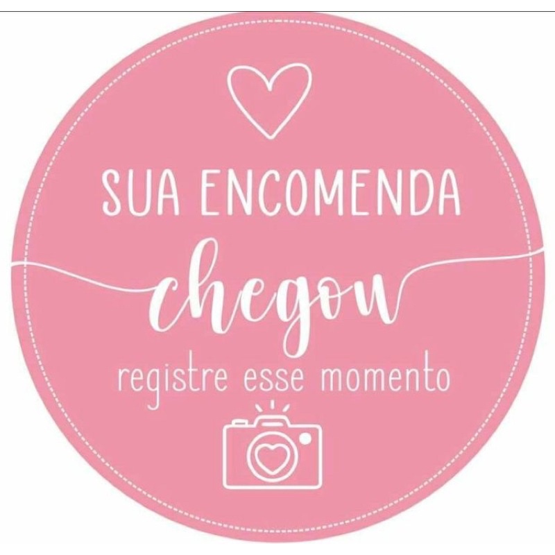 Adesivos personalizados lojas (40 unidades) | Shopee Brasil