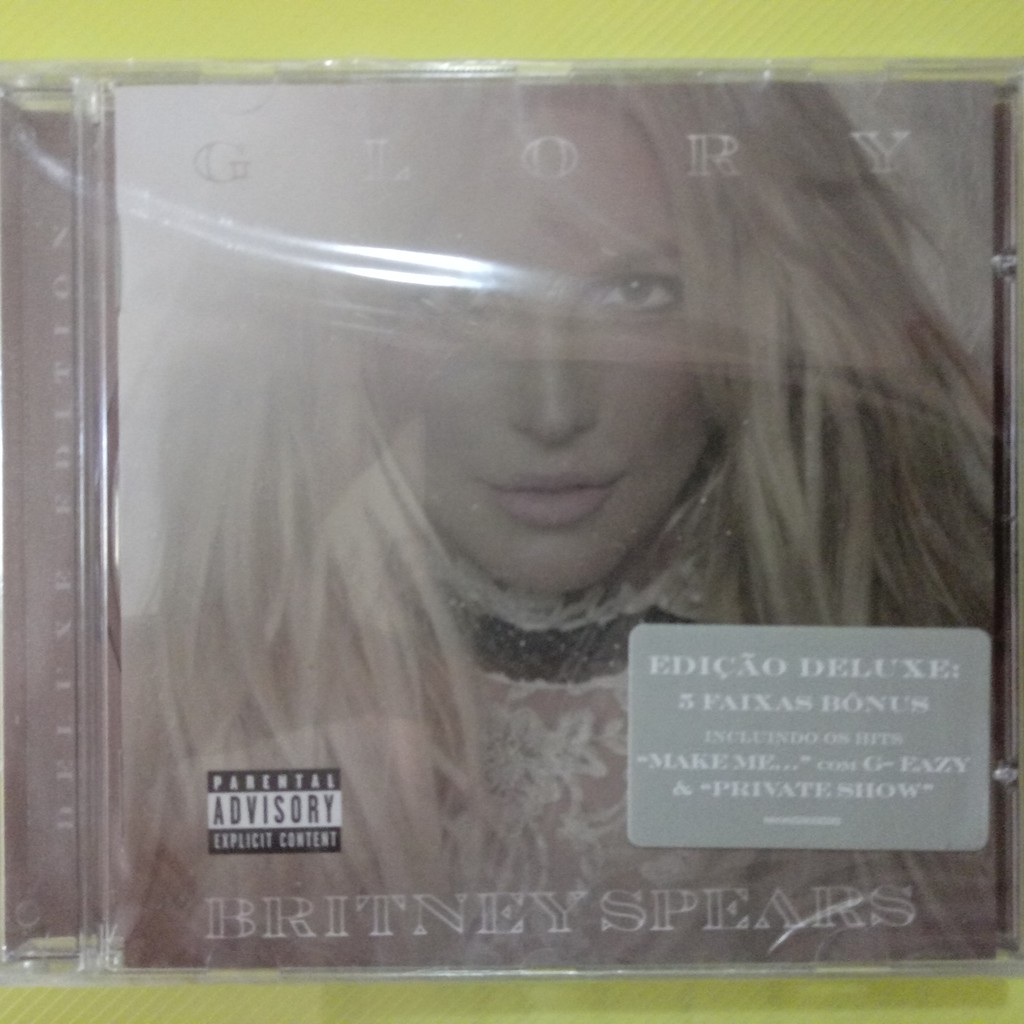 Cd Britney Spears - Glory (Lacrado) | Shopee Brasil