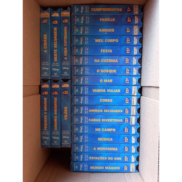 COLECÃO VHS MAGIC ENGLISH | Shopee Brasil